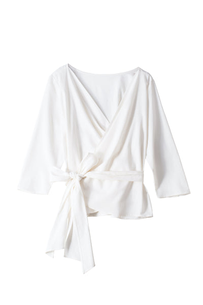 Mira Wrap Shirt | Voya