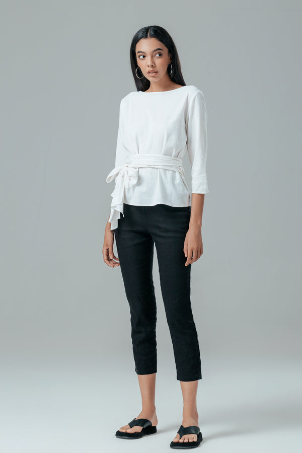 Mira Wrap Shirt | Voya